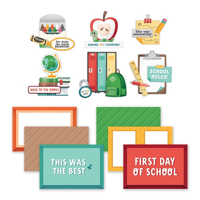 School Dayz Artsy Add-On - Tessa Scrapbooks