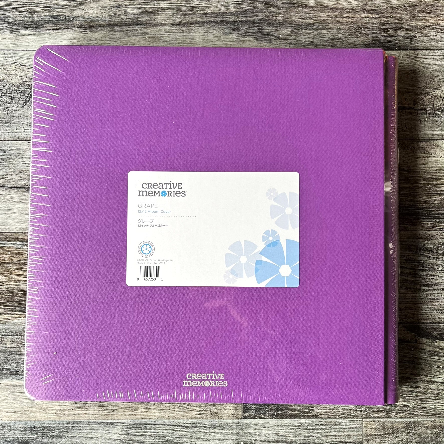 Grape 12x12 True Album Cover - Tessa Scrapbooks