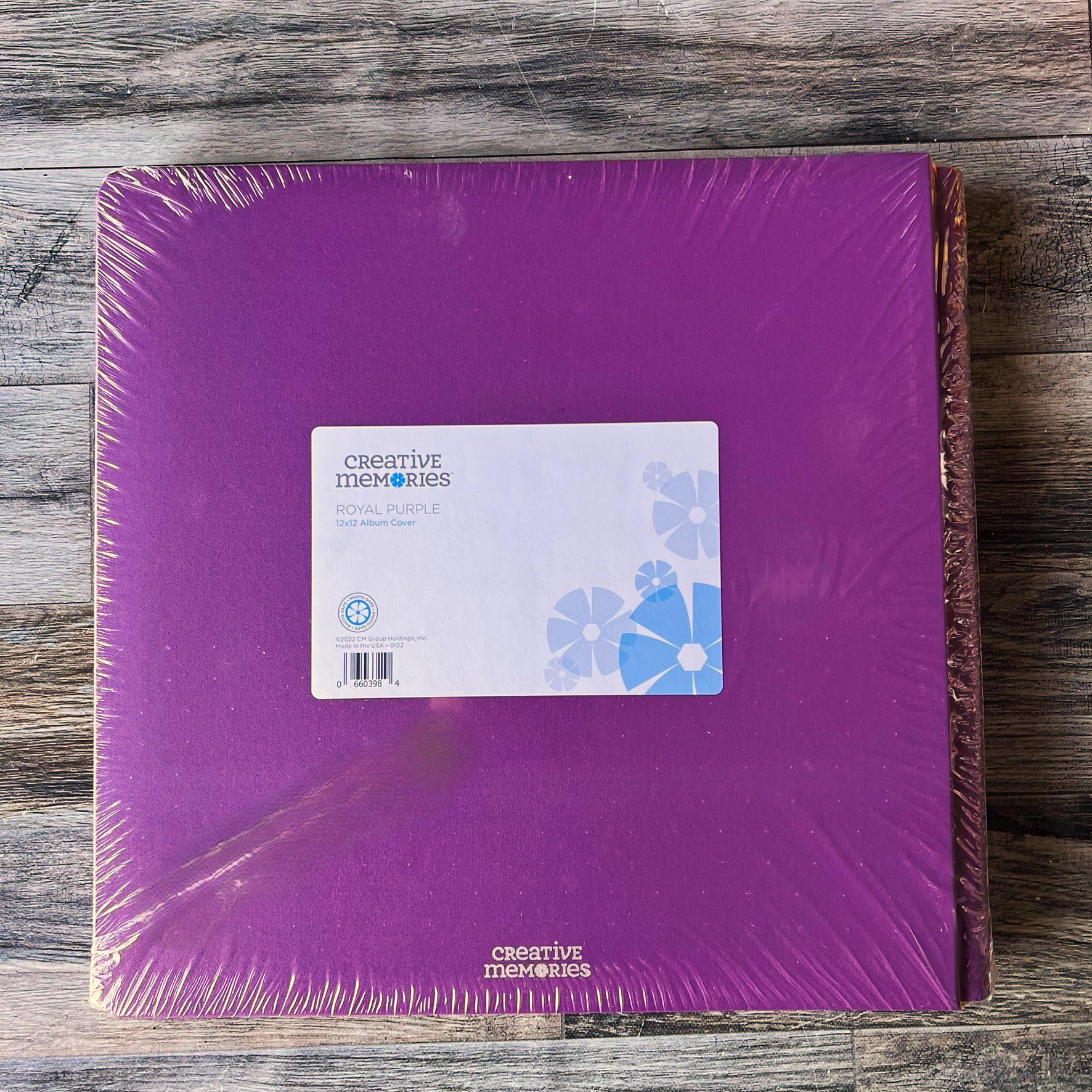 Royal Purple 12x12 True Album Coverset - Tessa Scrapbooks