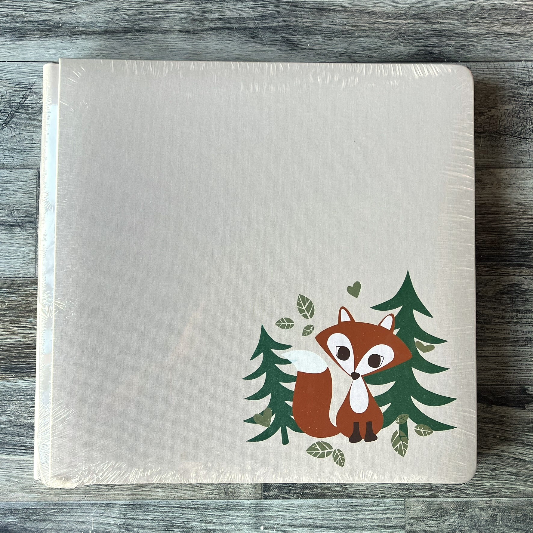 Woodland Whimsy Boy Foiled 12x12 True Album Coverset - Tessa Scrapbooks