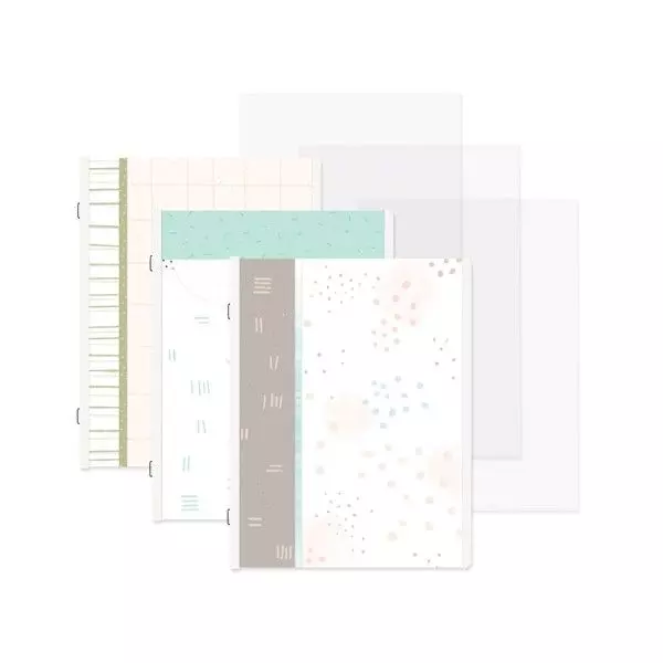 Scrap Journal Fast2Fab F2F Happy Album 6.75x10 Pages - Tessa Scrapbooks