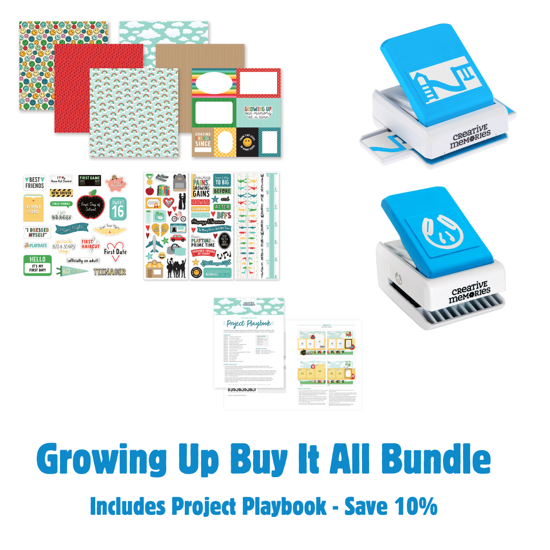 Growing Up Buy It All Bundle - Tessa Scrapbooks