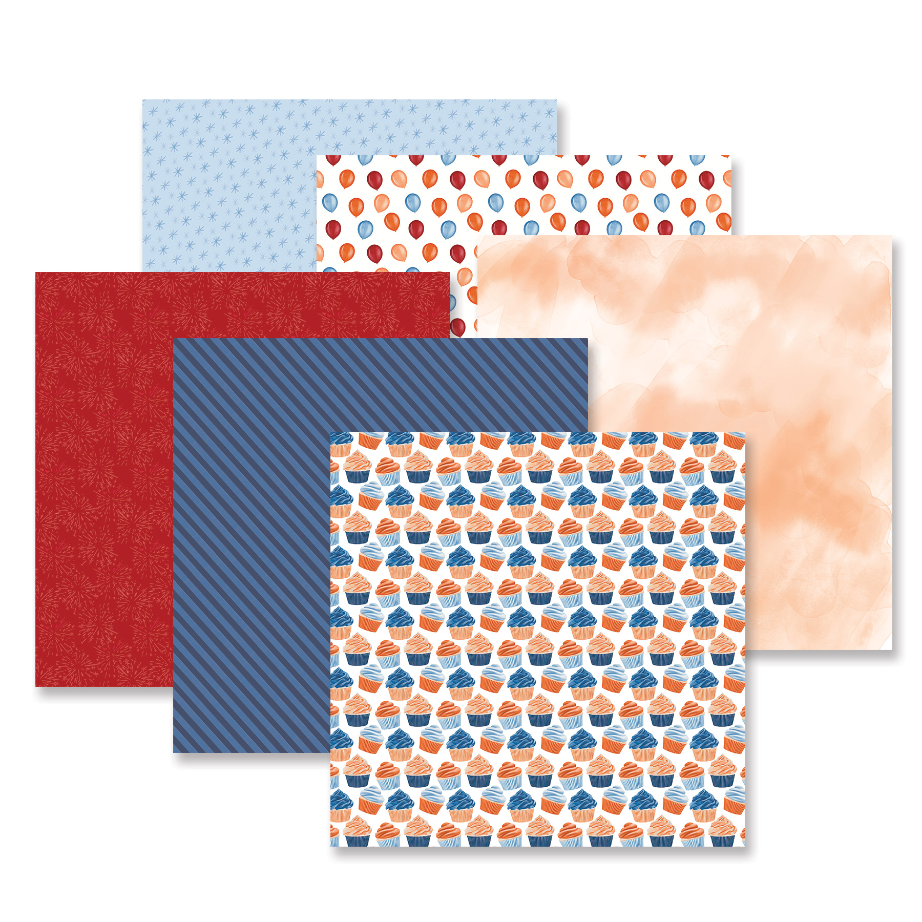 Birthday Jubilee Paper Pack - Tessa Scrapbooks