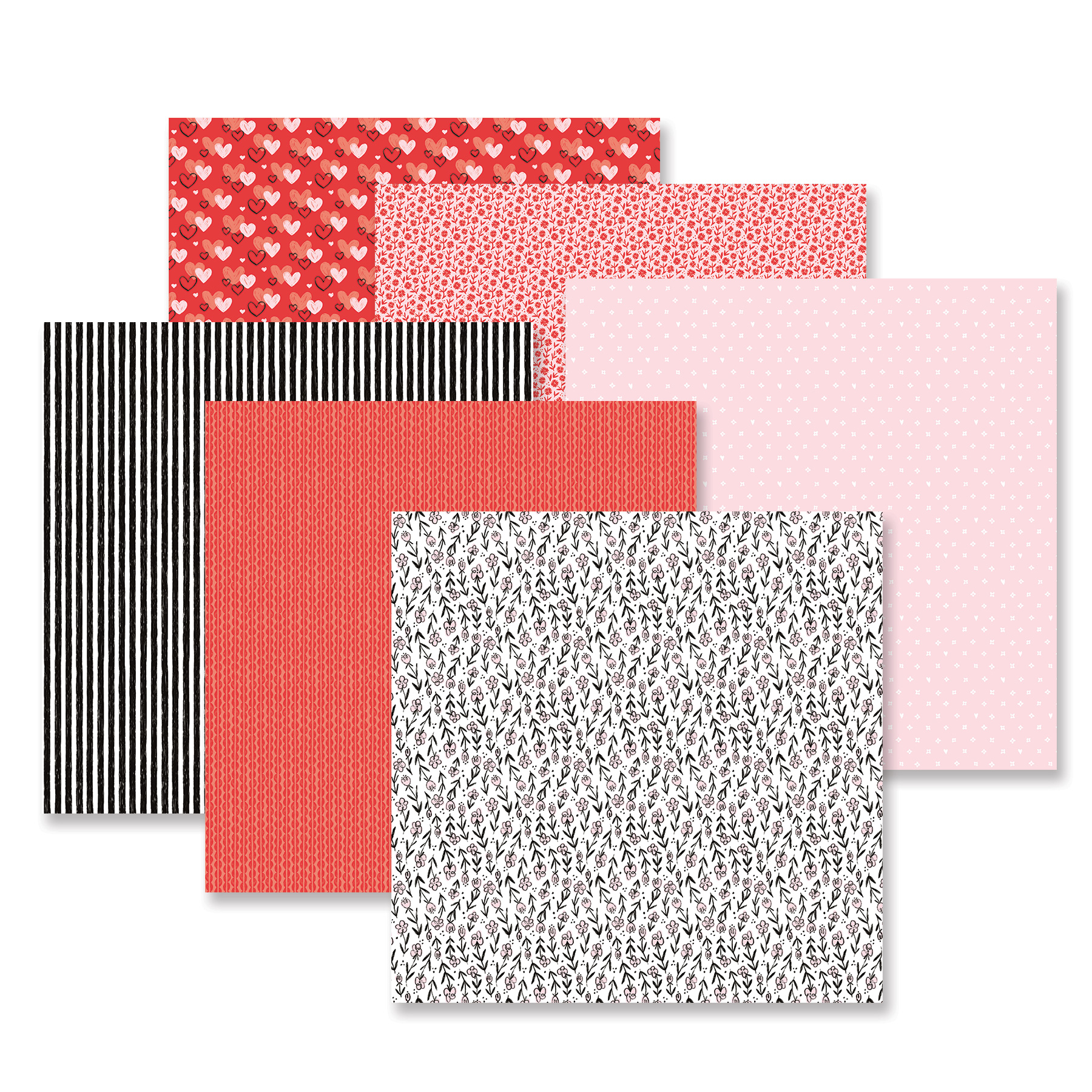 Happy Together Paper Pack - Tessa Scrapbooks