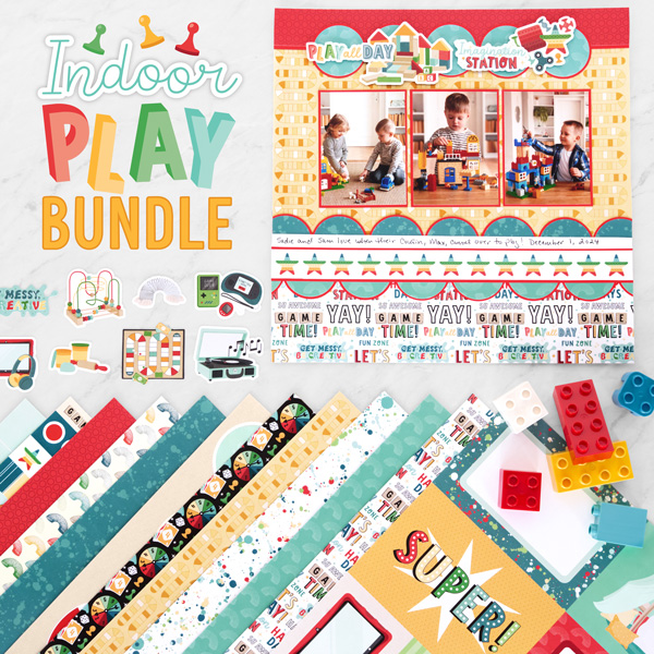 Indoor Play Growing Up Theme Bundle - Tessa Scrapbooks