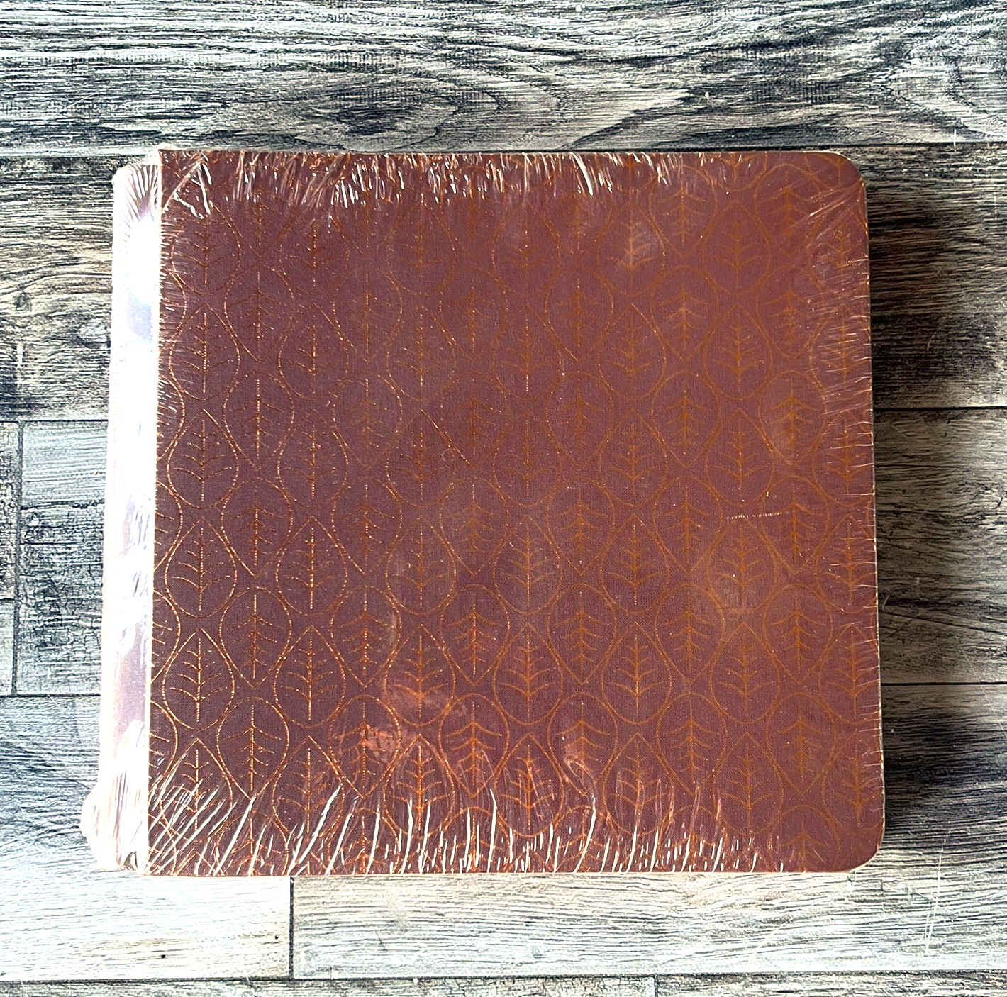 Harvest Floral 8x8 Foiled Album Cover - Tessa Scrapbooks