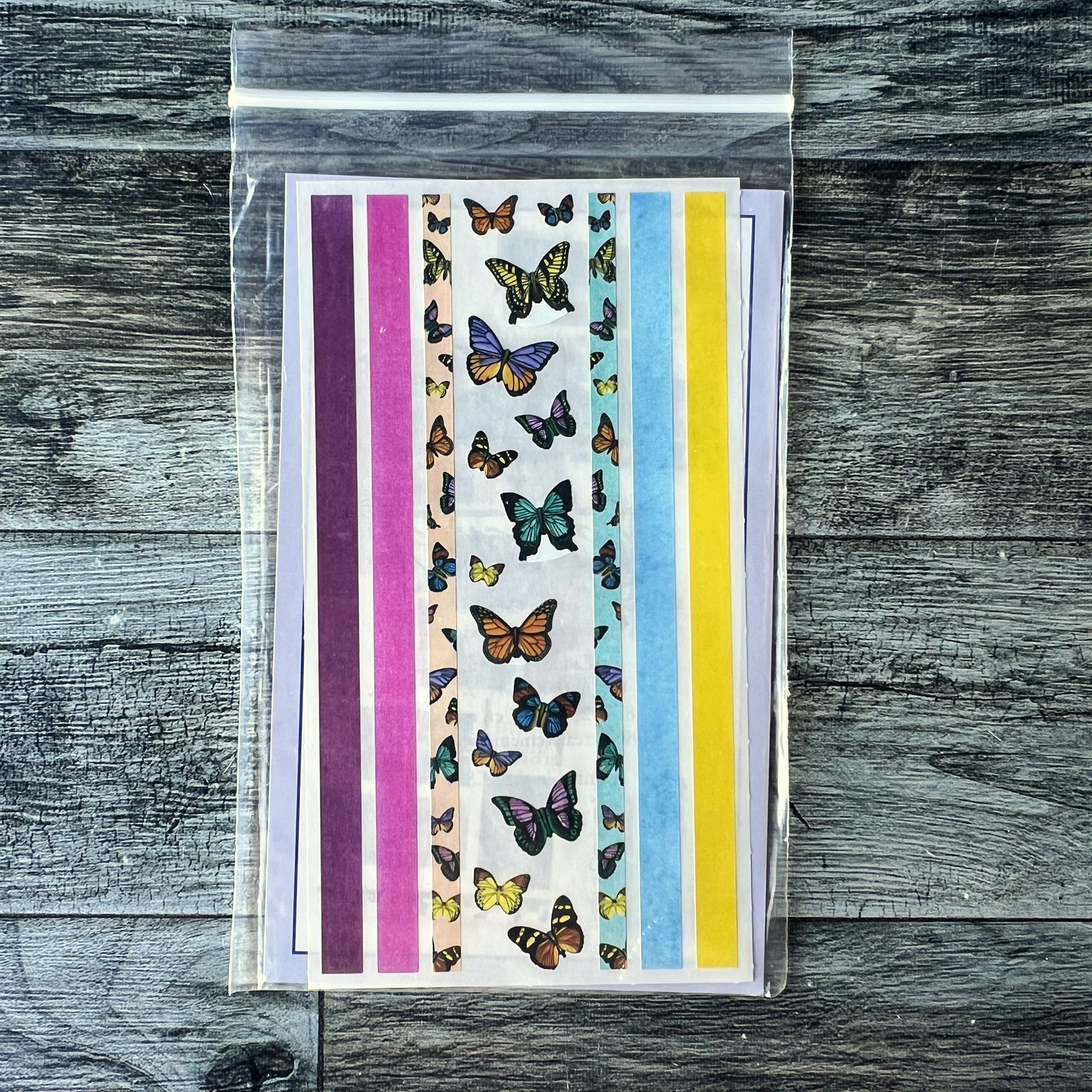 Butterflies Sticker Sheet by Creative Memories - Tessa Scrapbooks