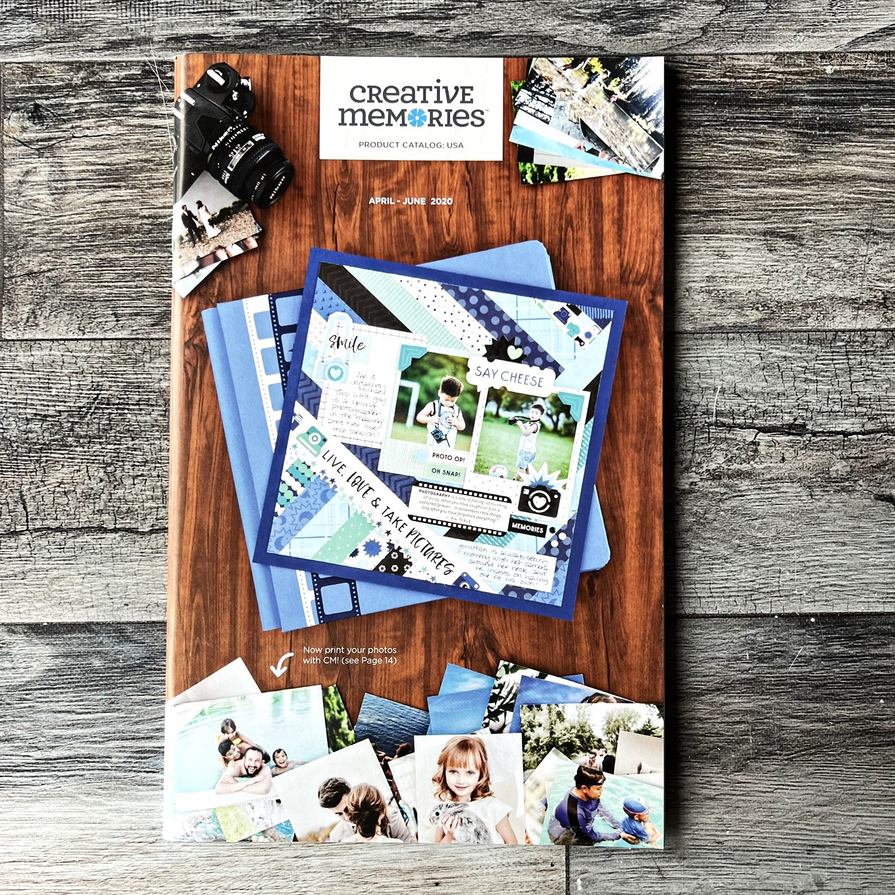 Creative Memories Catalog - April-June 2020 - Tessa Scrapbooks
