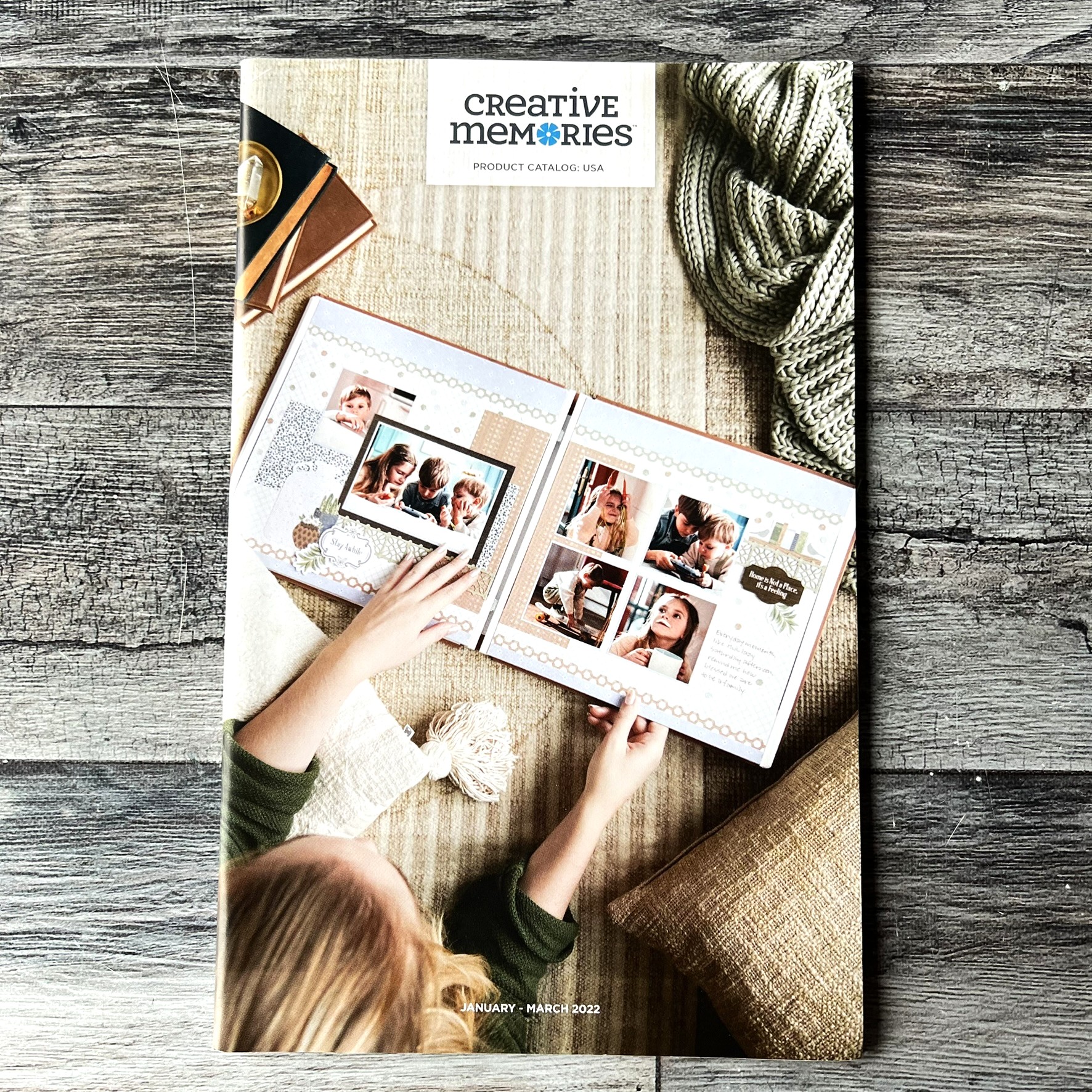 Creative Memories Catalog - Jan-March 2022 - Tessa Scrapbooks