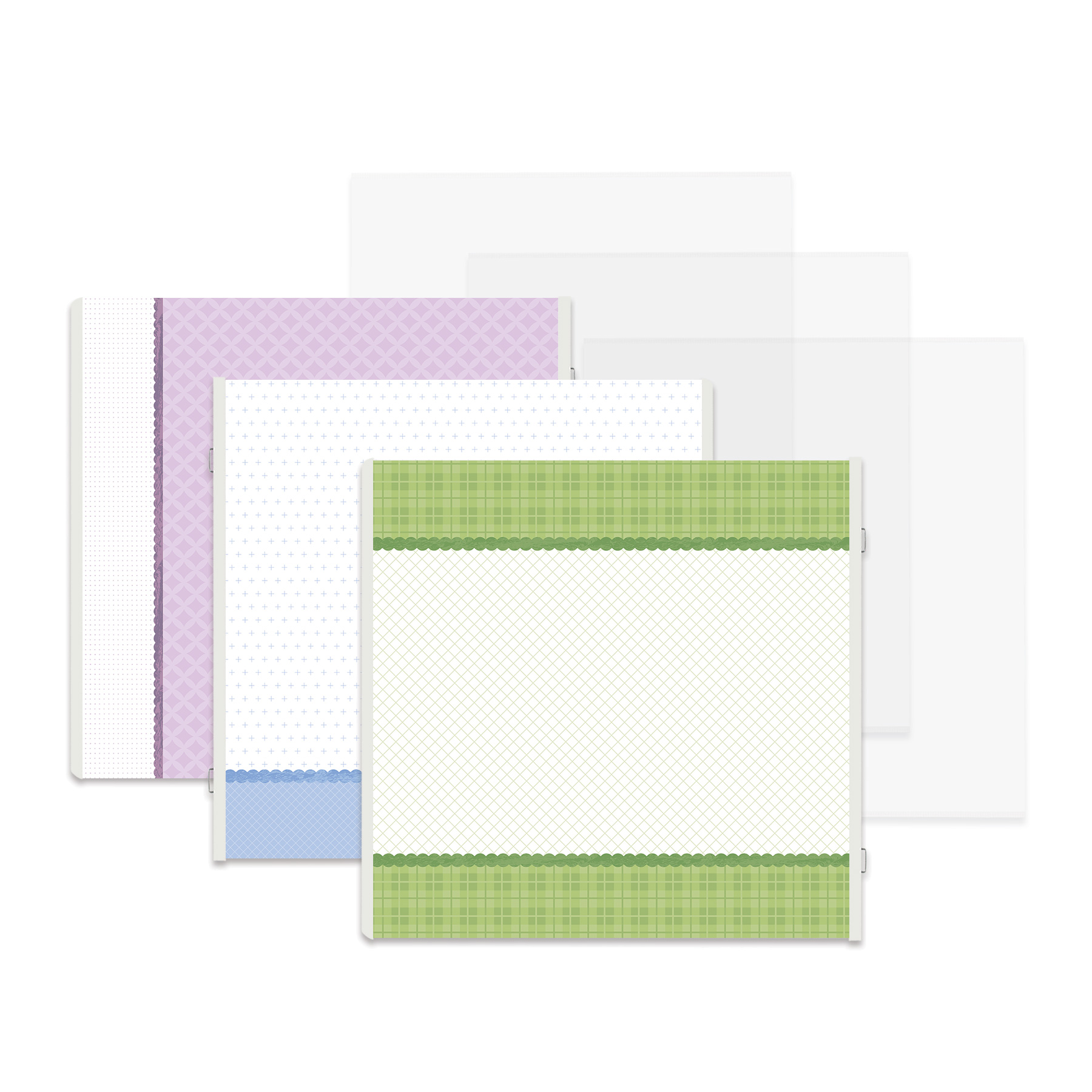 Delicate Tones 'Springtime Soiree' 12x12 Fast2Fab F2F Refill Pages ...