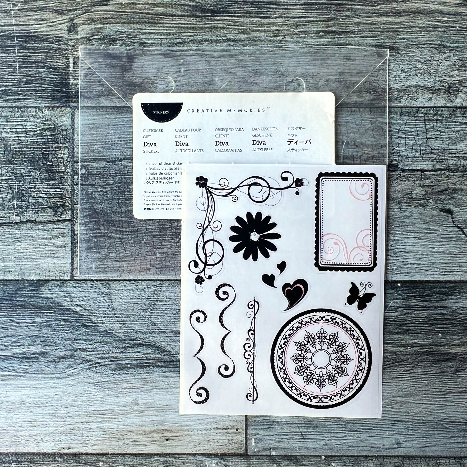 Diva Stickers by Creative Memories - Tessa Scrapbooks