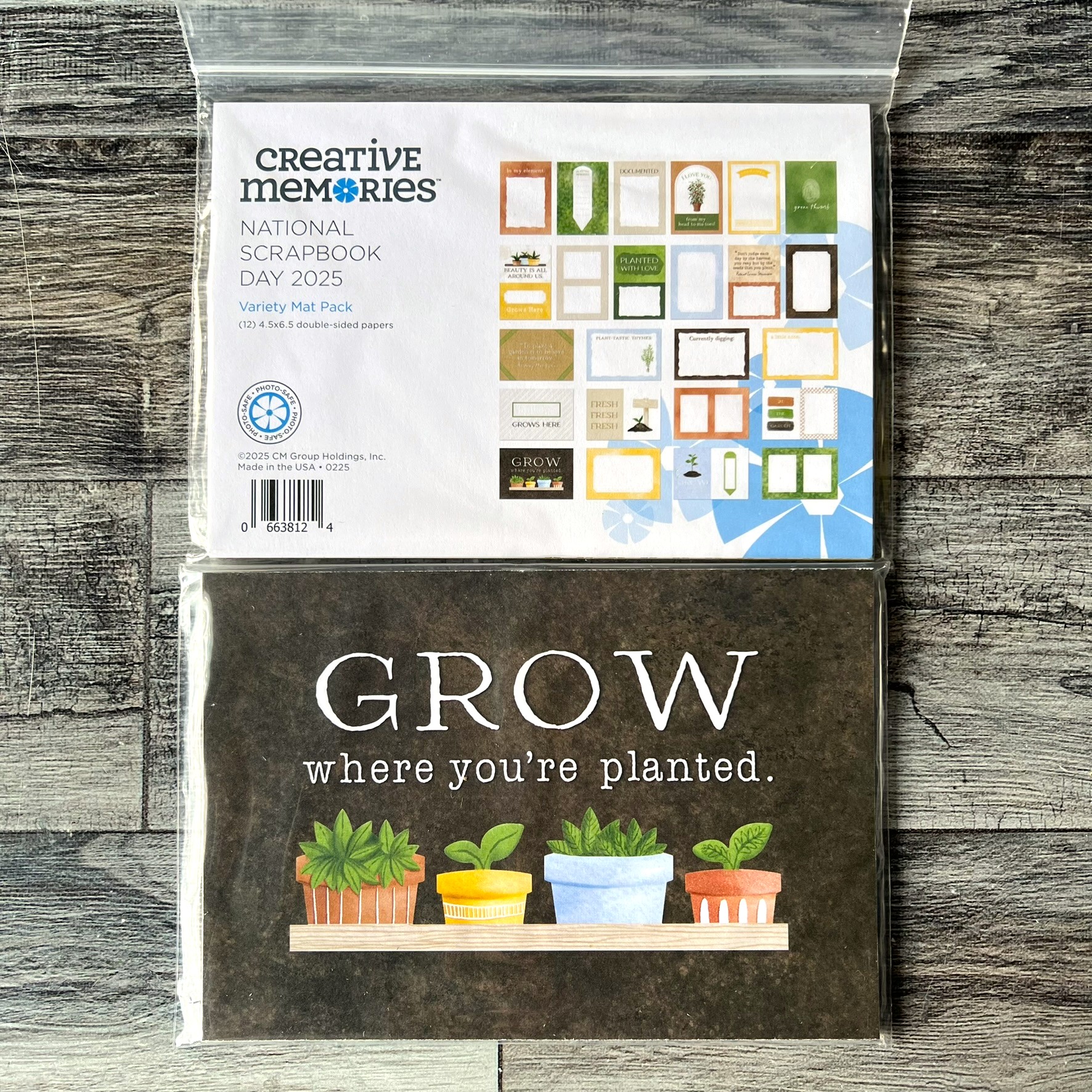 NSD 2025 Great Thymes Journal Mat Pack - Tessa Scrapbooks