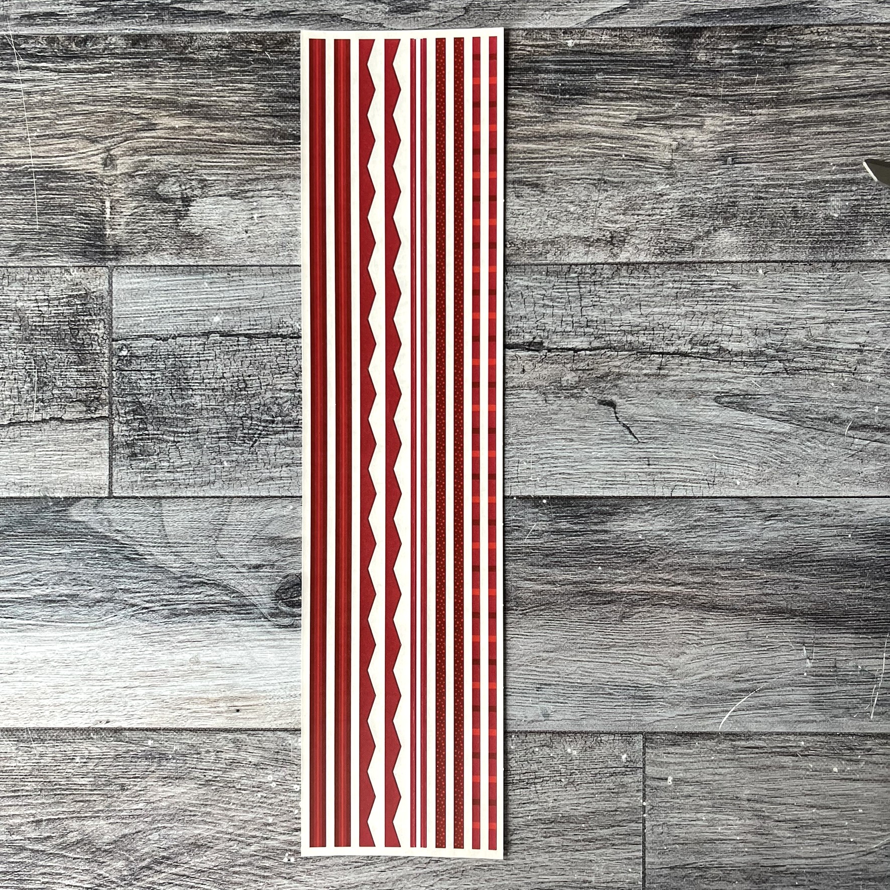 Cranberry Red Jewel DIMENSIONS Great Lengths Sticker Strip - Tessa ...
