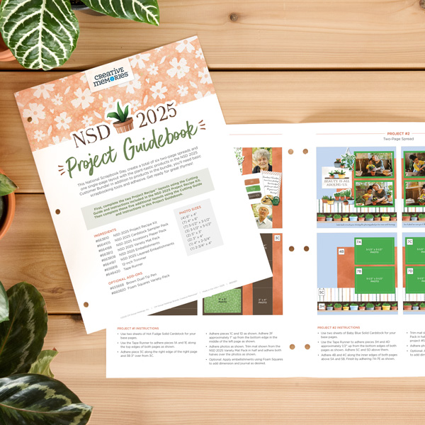 NSD 2025 Great Thymes Project Booklet - Tessa Scrapbooks