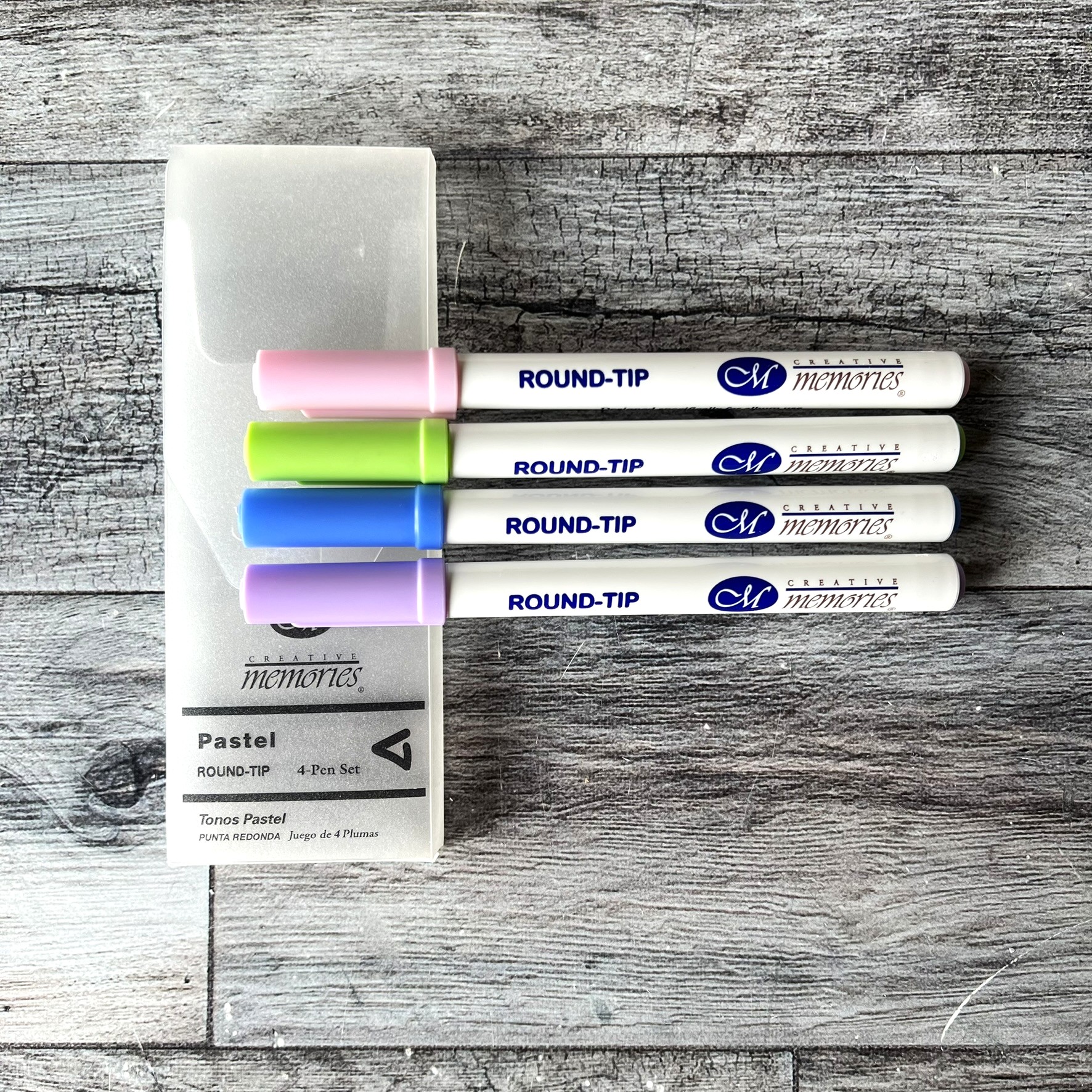Pastel Round-Tip Pens - Tessa Scrapbooks