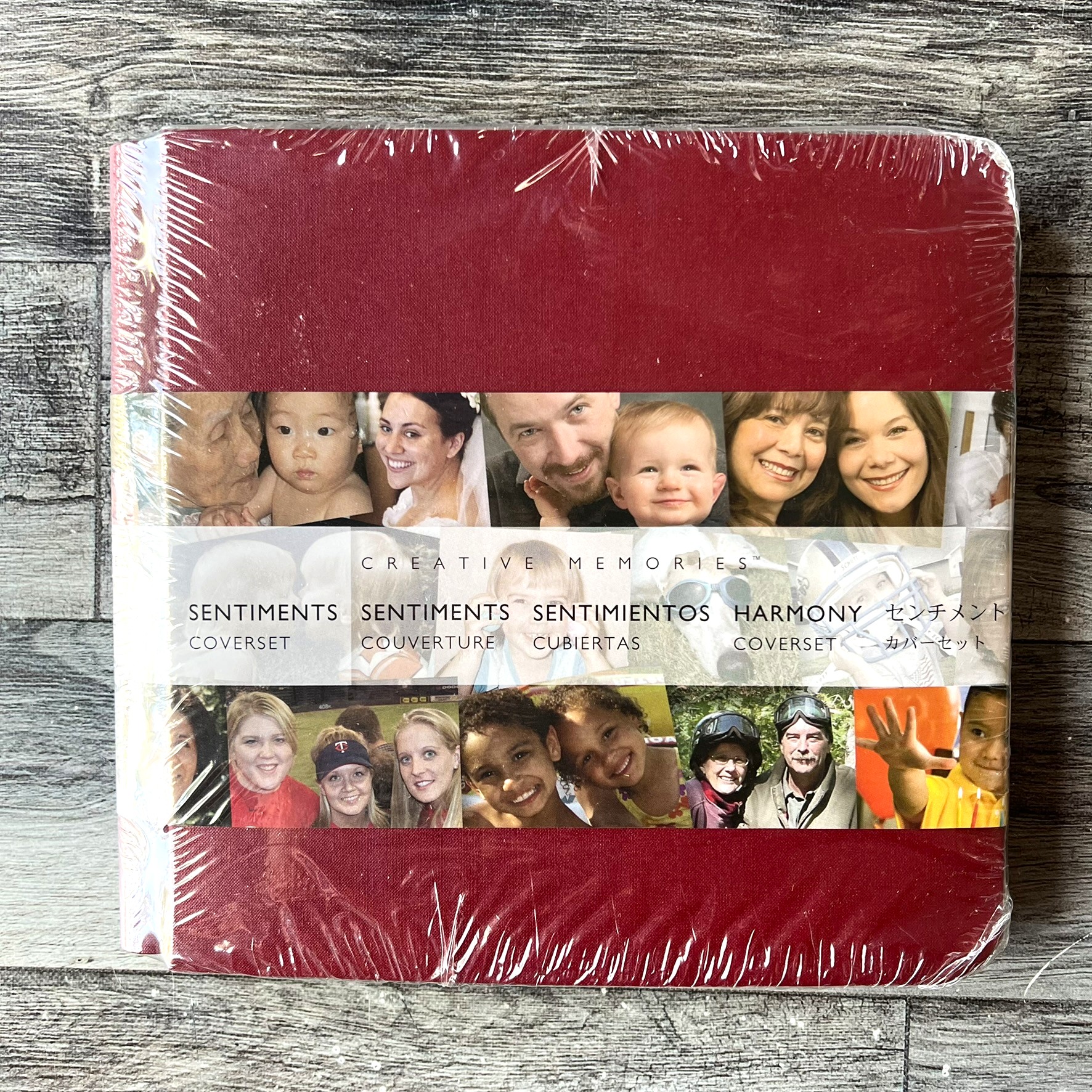 7x7 Ruby Album Cover - Tessa Scrapbooks