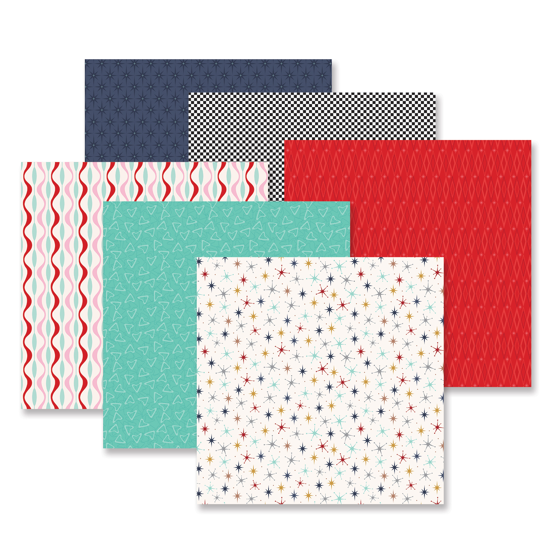 Through the Years 1940-1950s Paper Pack by Creative Memories (6/pk ...