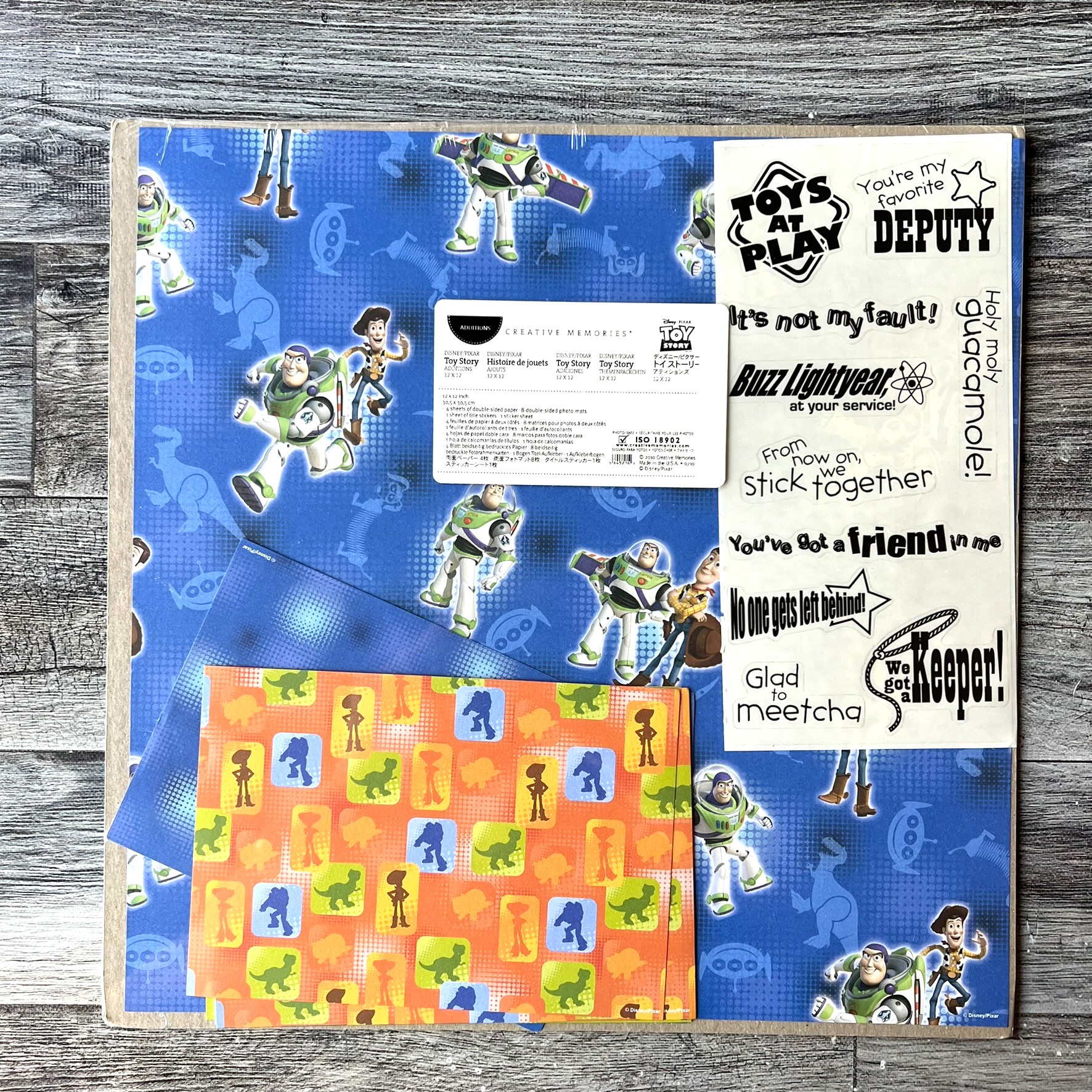 Disney/Pixar Toy Story Additions by Creative Memories - Tessa Scrapbooks