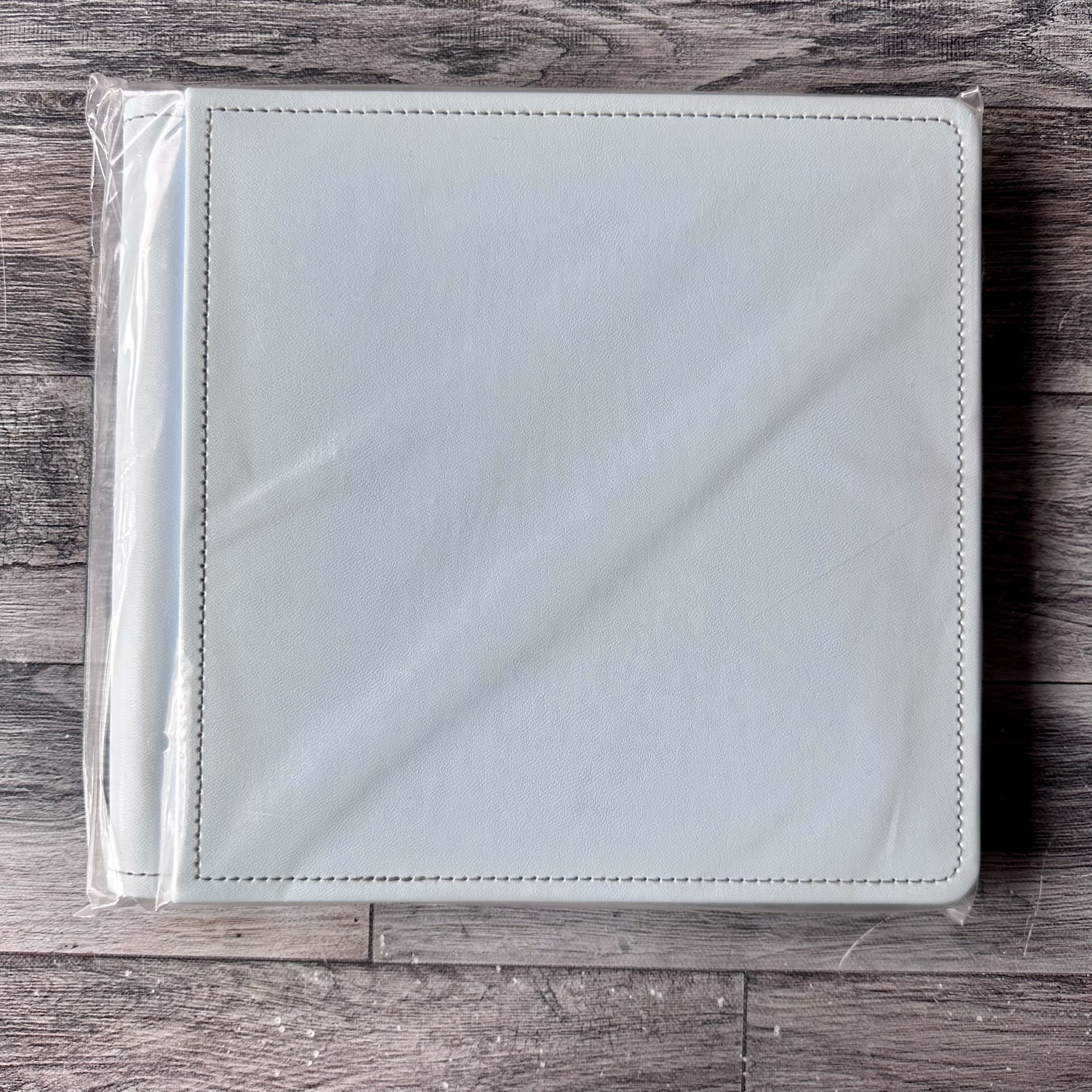 8x8 Light Blue Picfolio Max Album - Tessa Scrapbooks