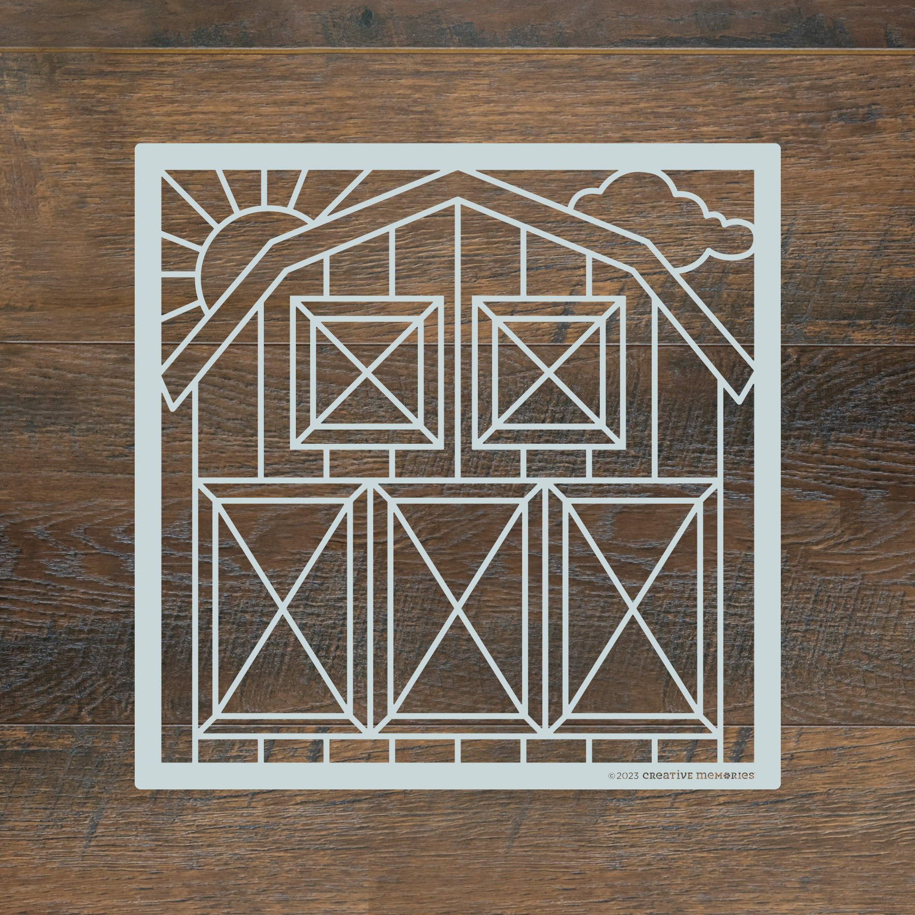Barn Recipe Template - Tessa Scrapbooks