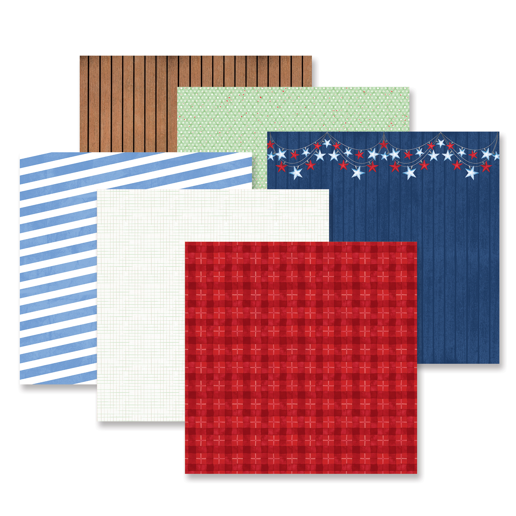 Everybody Smile Designer Paper Pack - Tessa Scrapbooks
