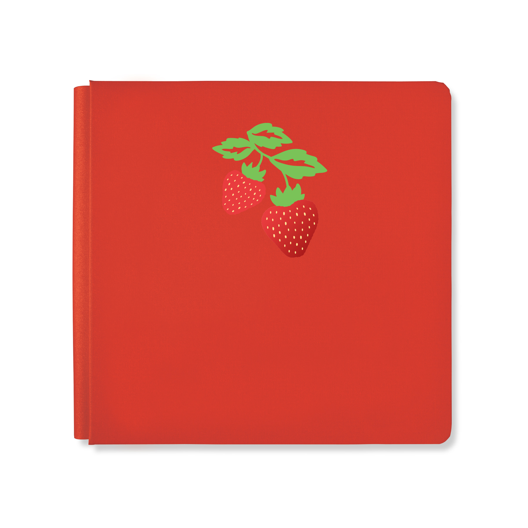 Berry Harvest True Red 12x12 True Album Cover - Tessa Scrapbooks