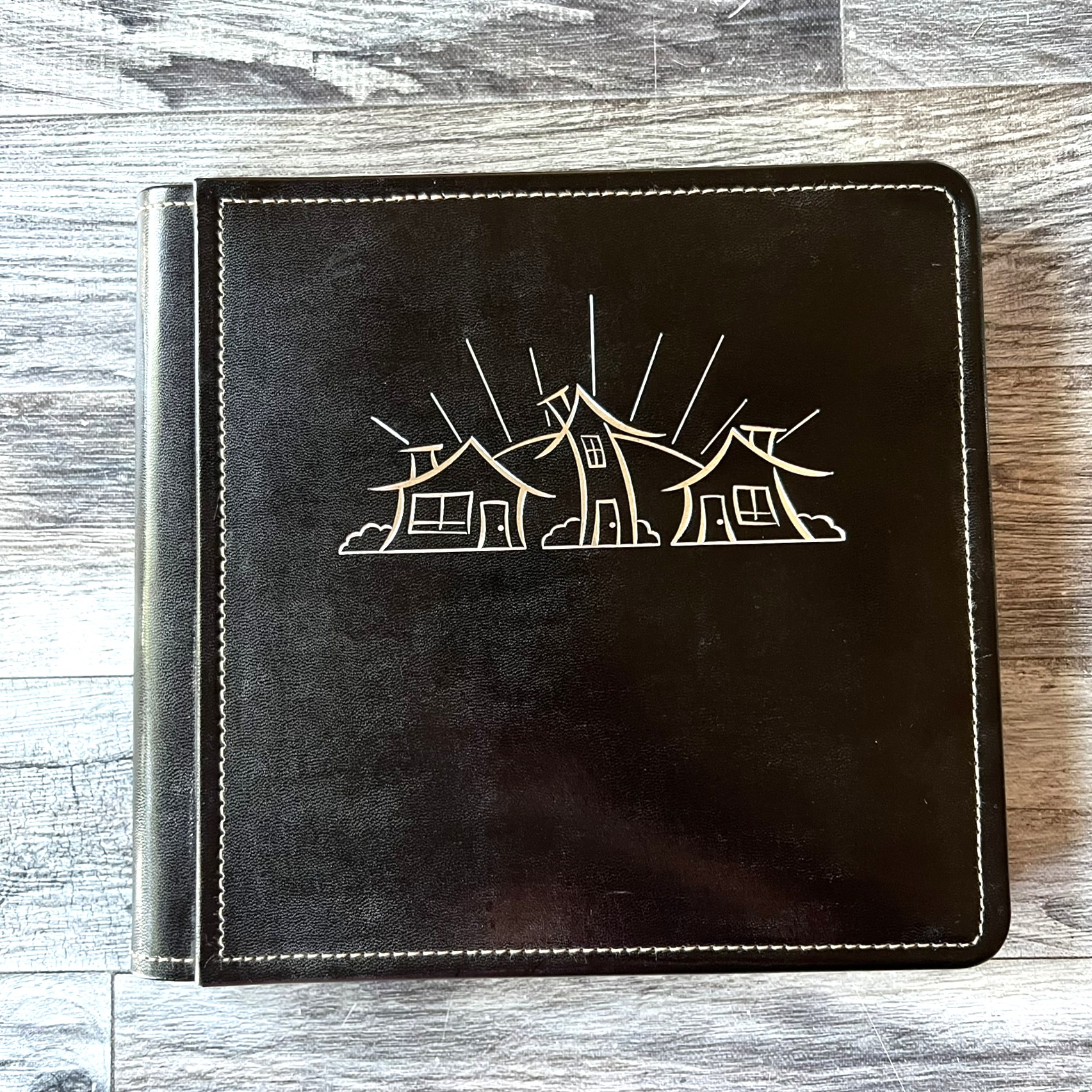 Black Embossed Houses 8x8 Picfolio Max Album - OPEN PACKAGE - Tessa ...