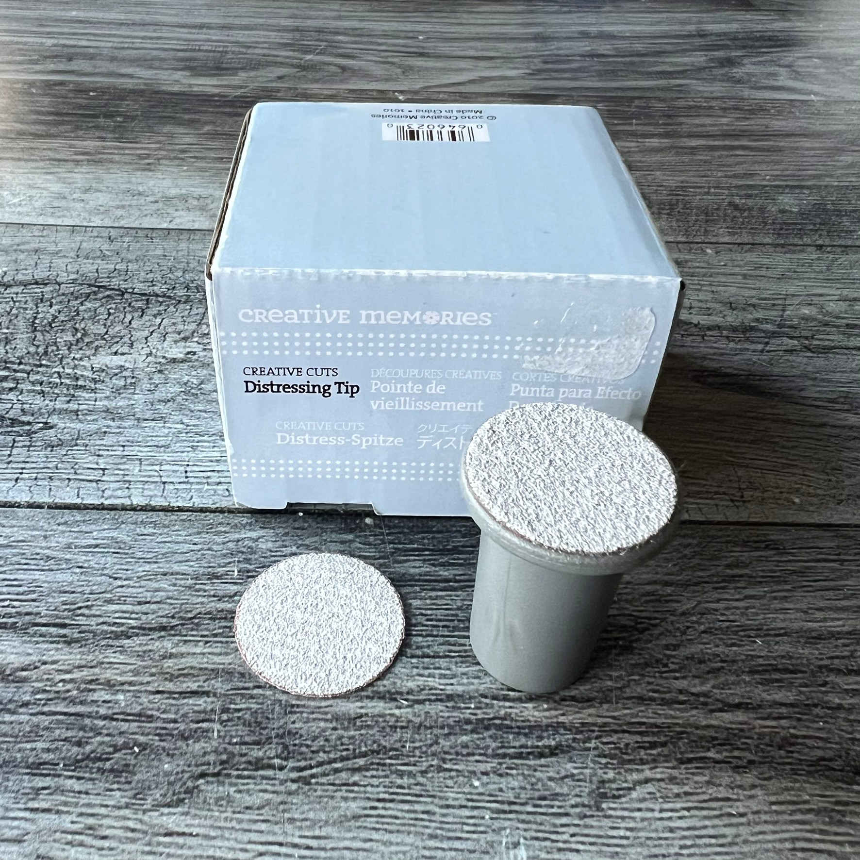 Creative Cuts Distressing Tip Tessa Scrapbooks