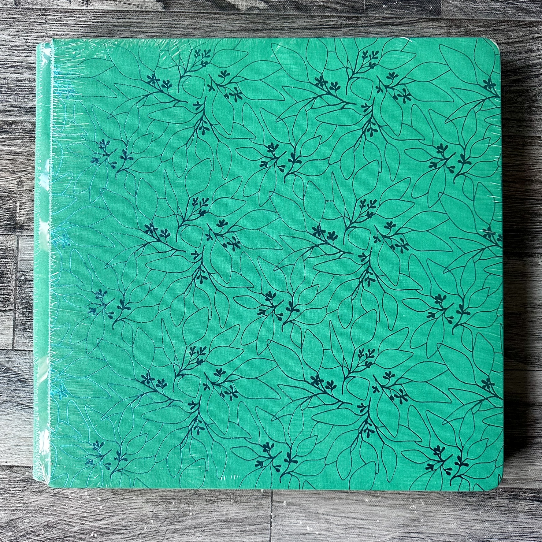 Jade Foliage 12x12 True Album Cover - Tessa Scrapbooks