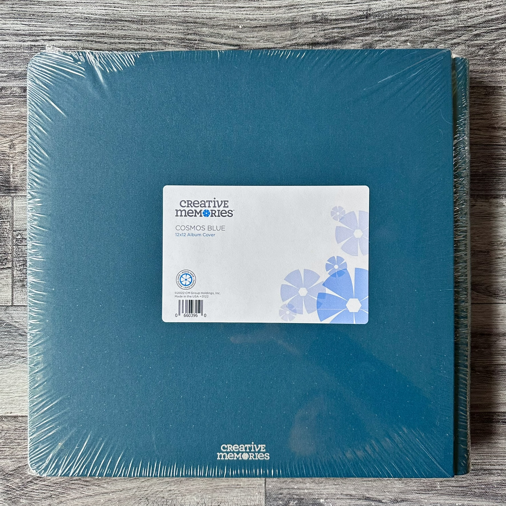 Cosmos Blue 12x12 True Album Cover - Tessa Scrapbooks