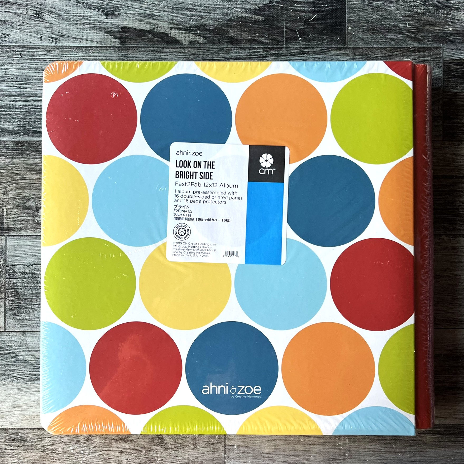 Ahni & Zoe Look on the Brightside 12x12 Fast2Fab Album - Tessa Scrapbooks