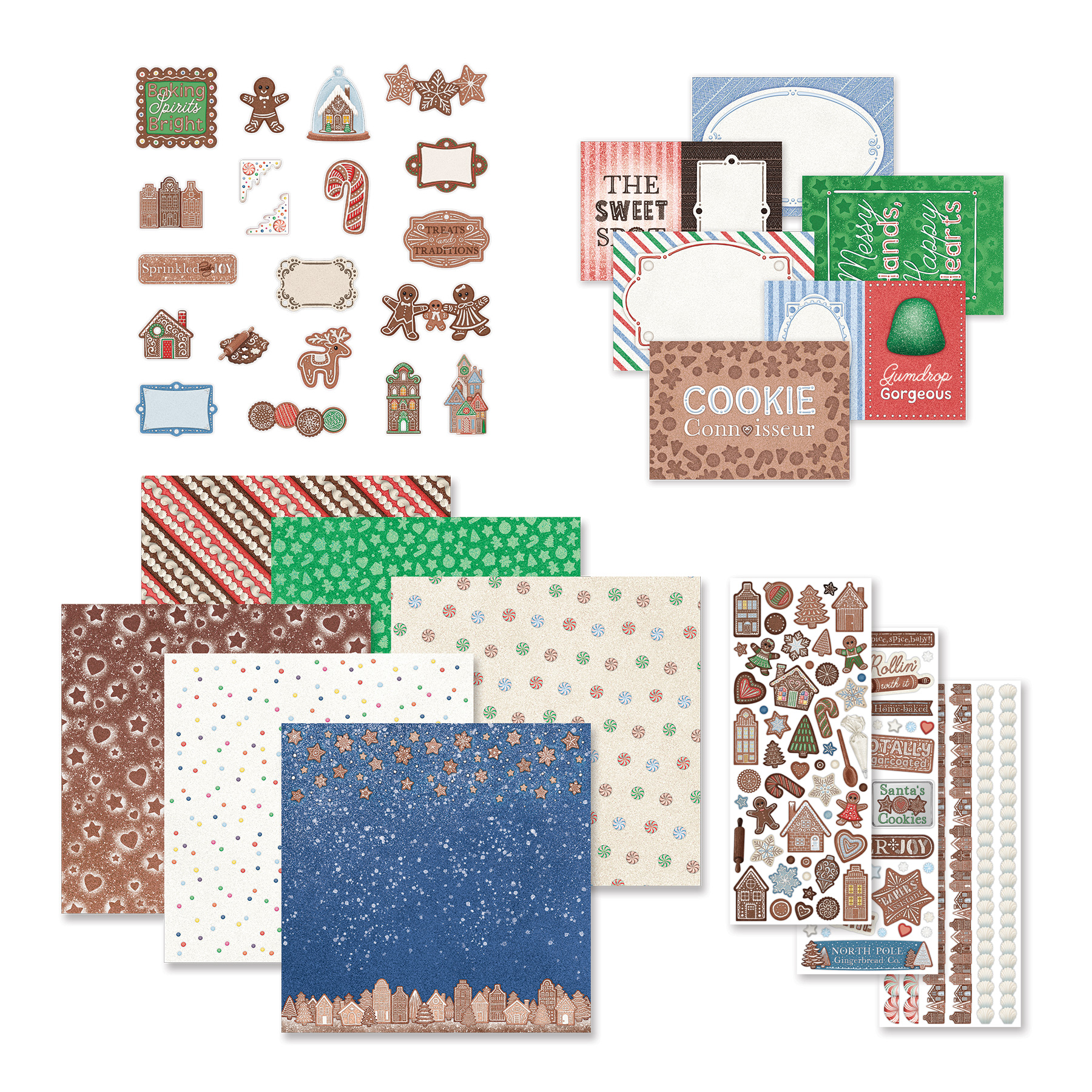 Gingerbread Fun Decorative Bundle by Creative Memories - Tessa Scrapbooks