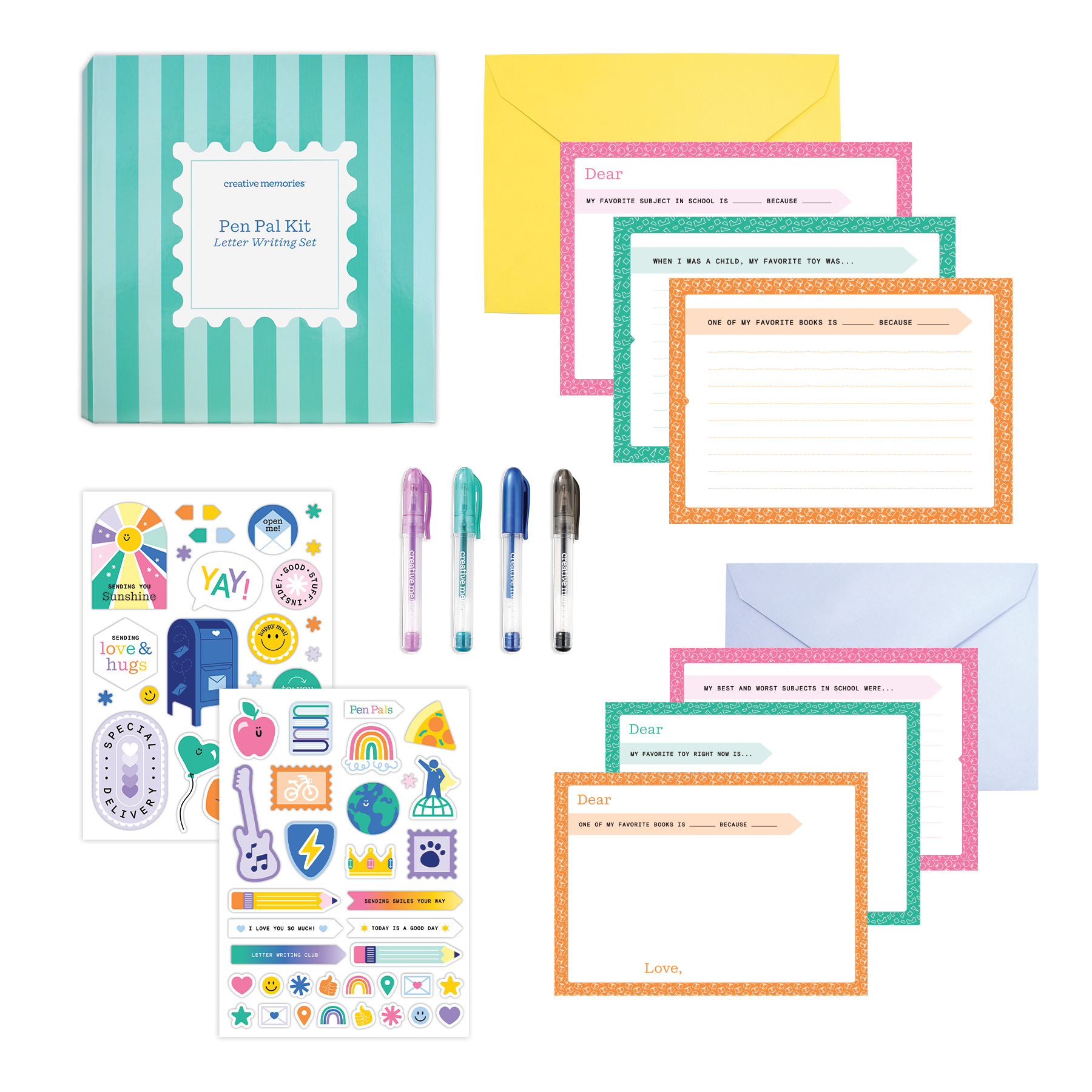 Pen Pal Kit - Tessa Scrapbooks
