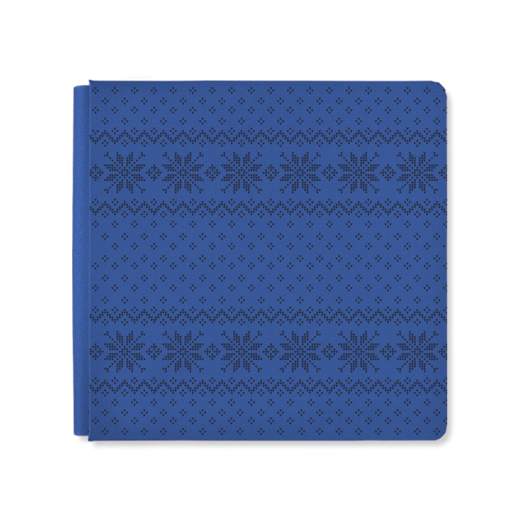 Winter Bliss 12x12 True Album Cover CLASSIC BLUE - Tessa Scrapbooks