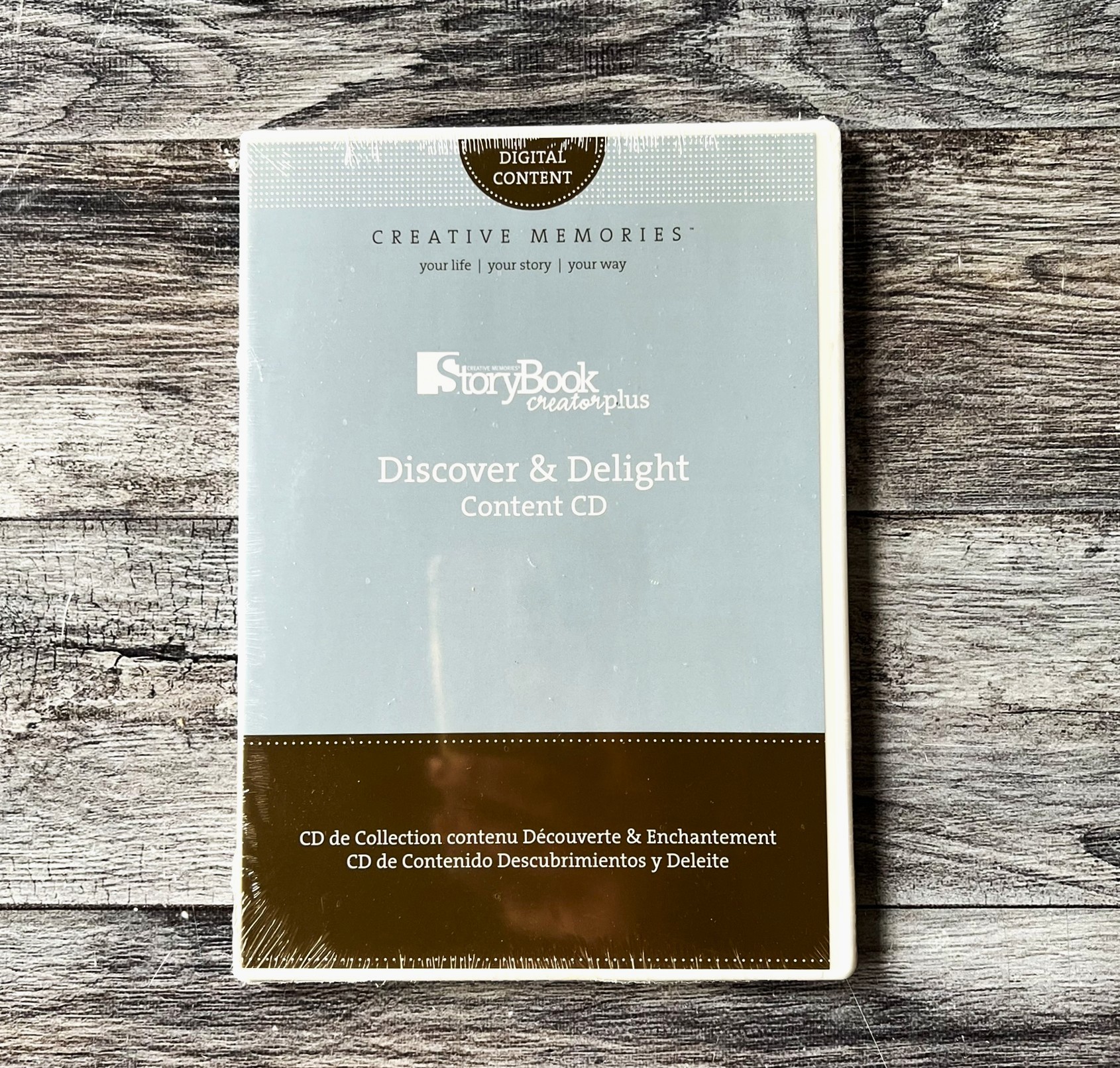 Discover & Delight Content CD - Tessa Scrapbooks