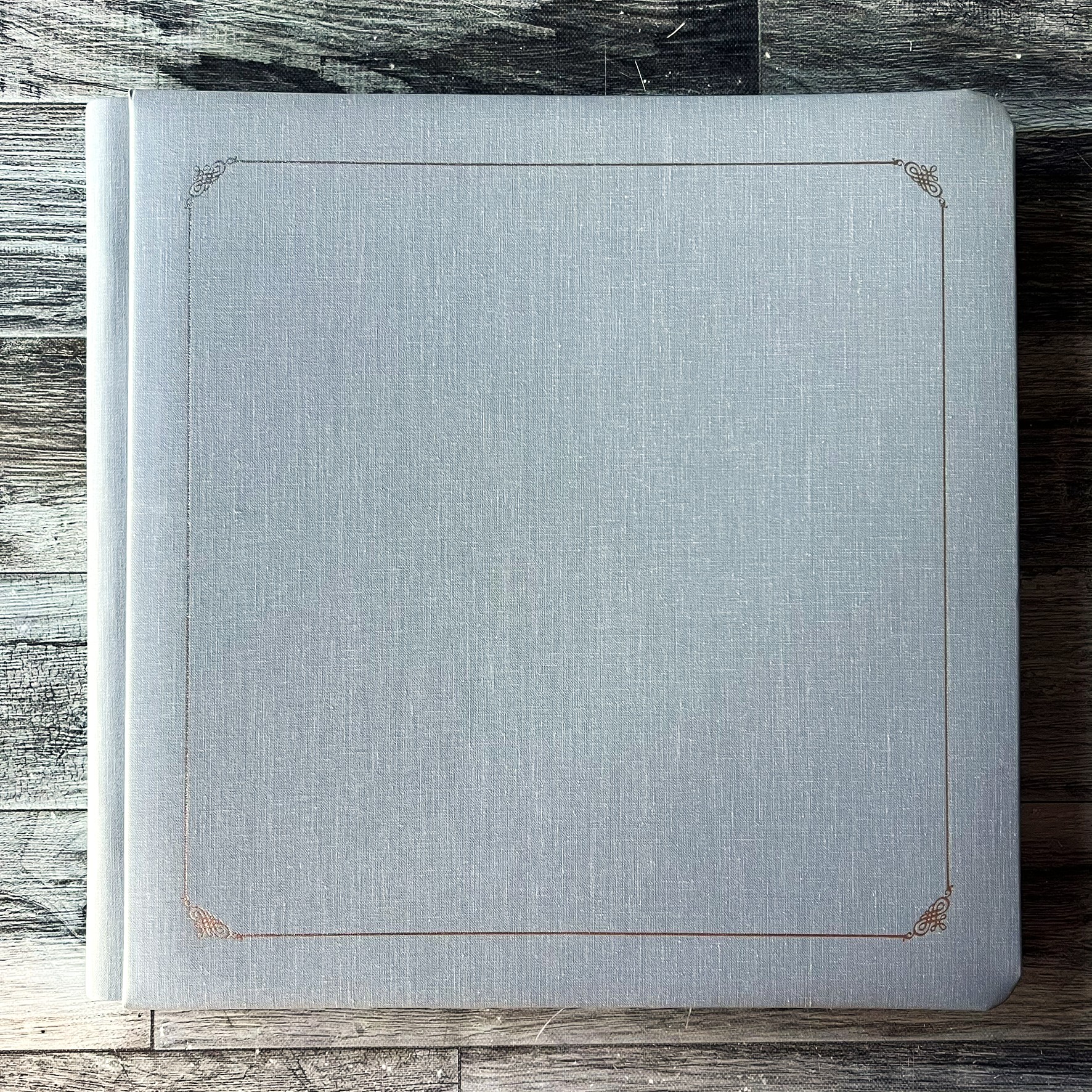 Pewter Original 12x12 Album with Silver Foil Trim - OPEN PACKAGE ...