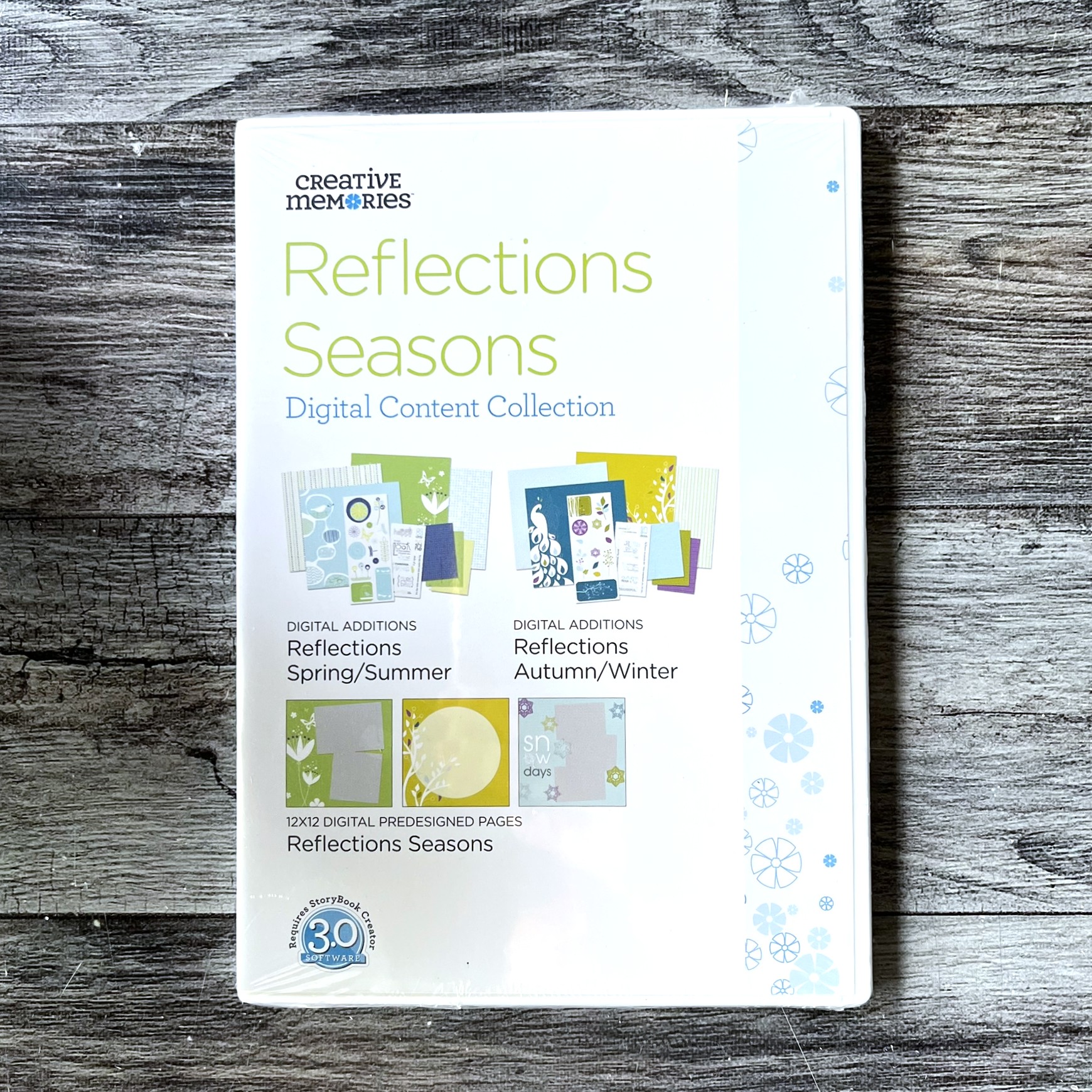 Reflections Seasons Digital Content Collection CD - Tessa Scrapbooks