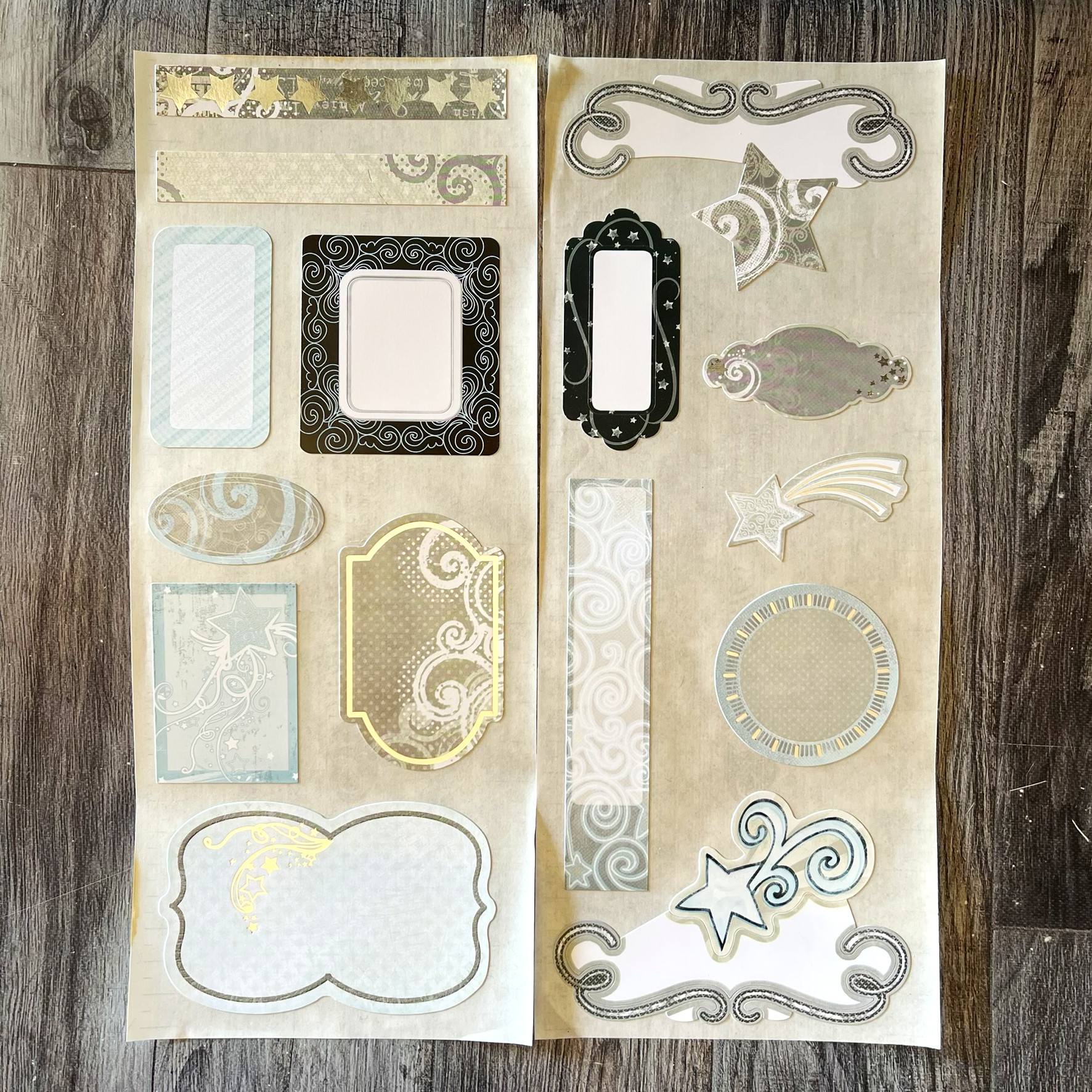 Wishes Sticker Set - Tessa Scrapbooks