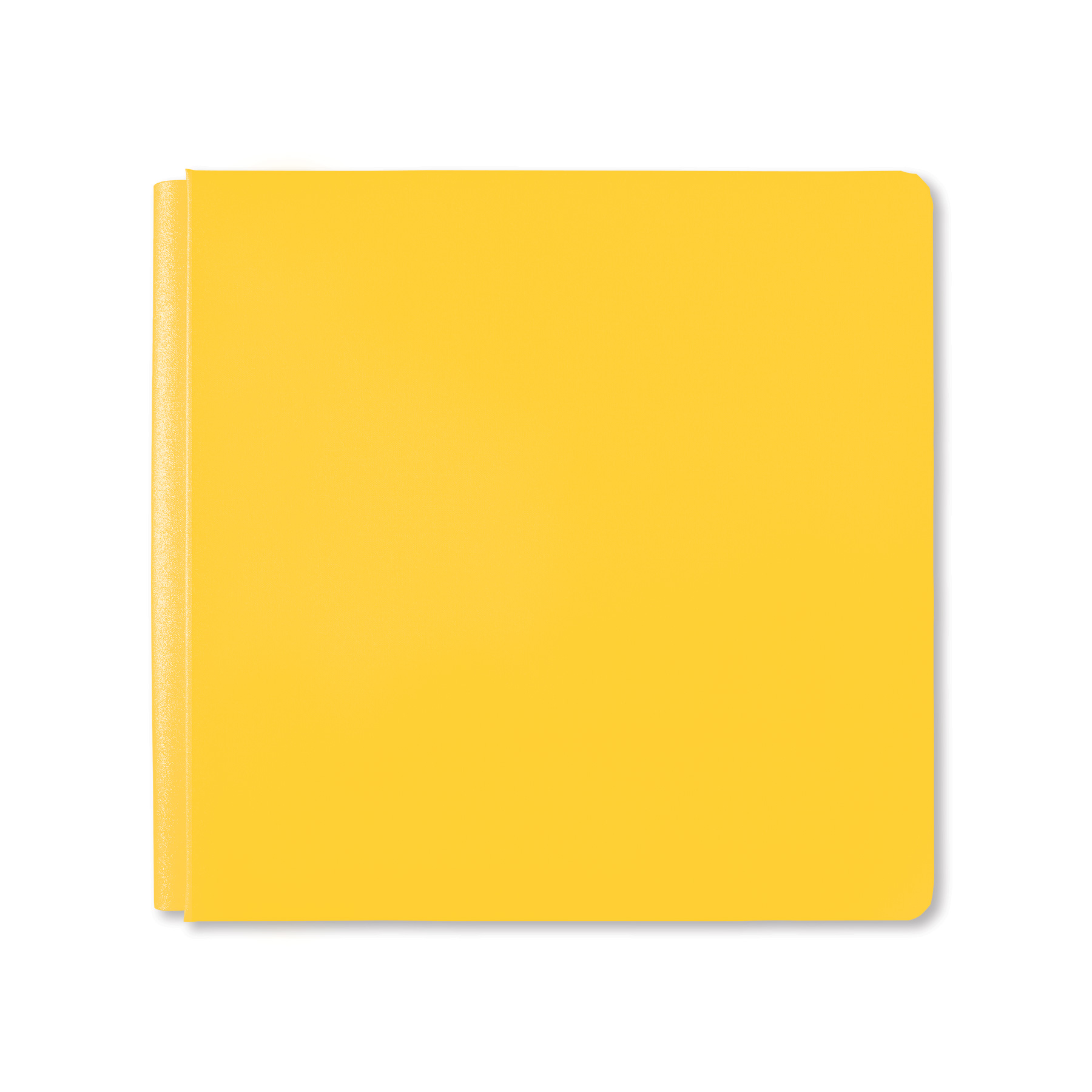 SUNBURST YELLOW 12x12 Album Cover - Tessa Scrapbooks