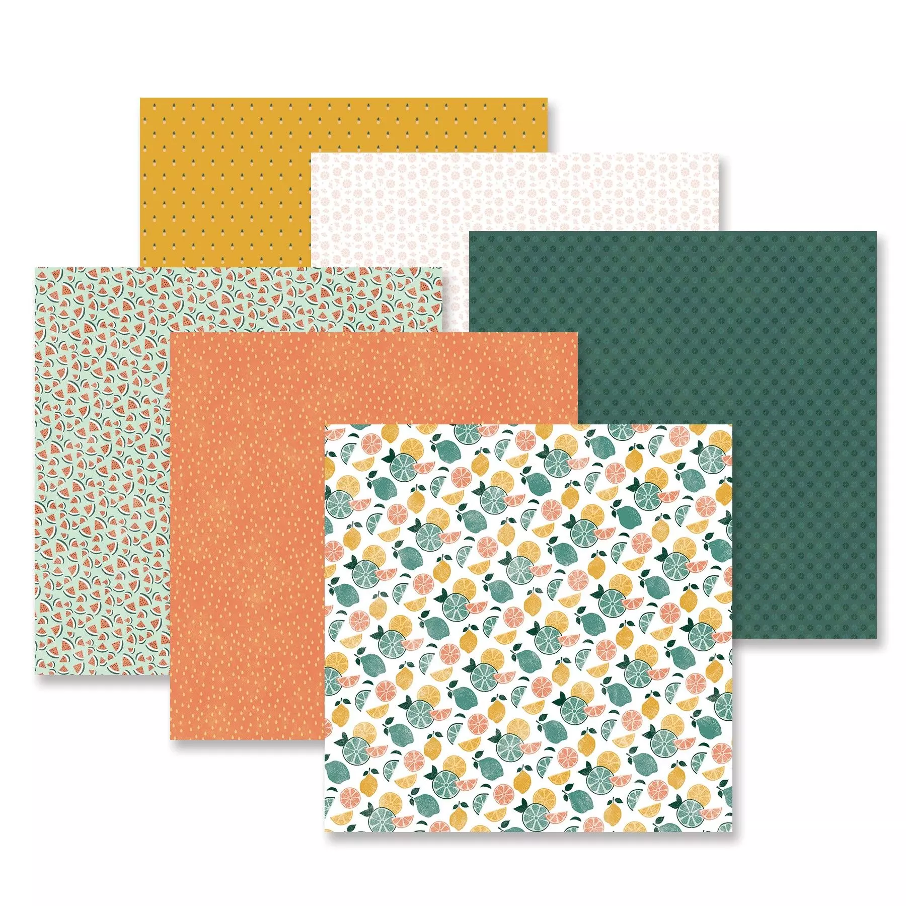 Fruity Delight Designer Paper Pack - Tessa Scrapbooks