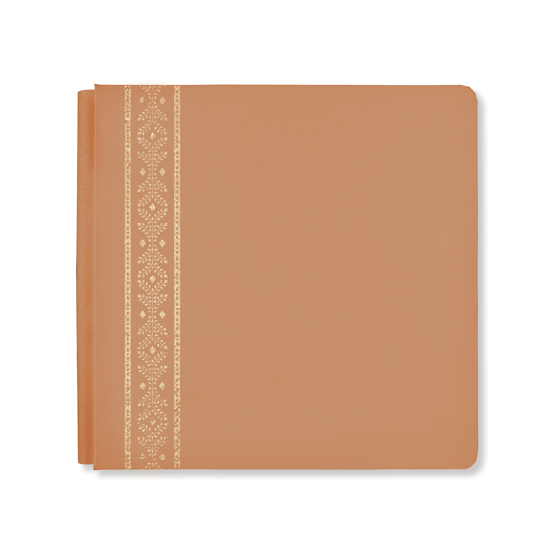 Natural Beginnings - True 12x12 Album Cover - CARAMEL - Tessa Scrapbooks