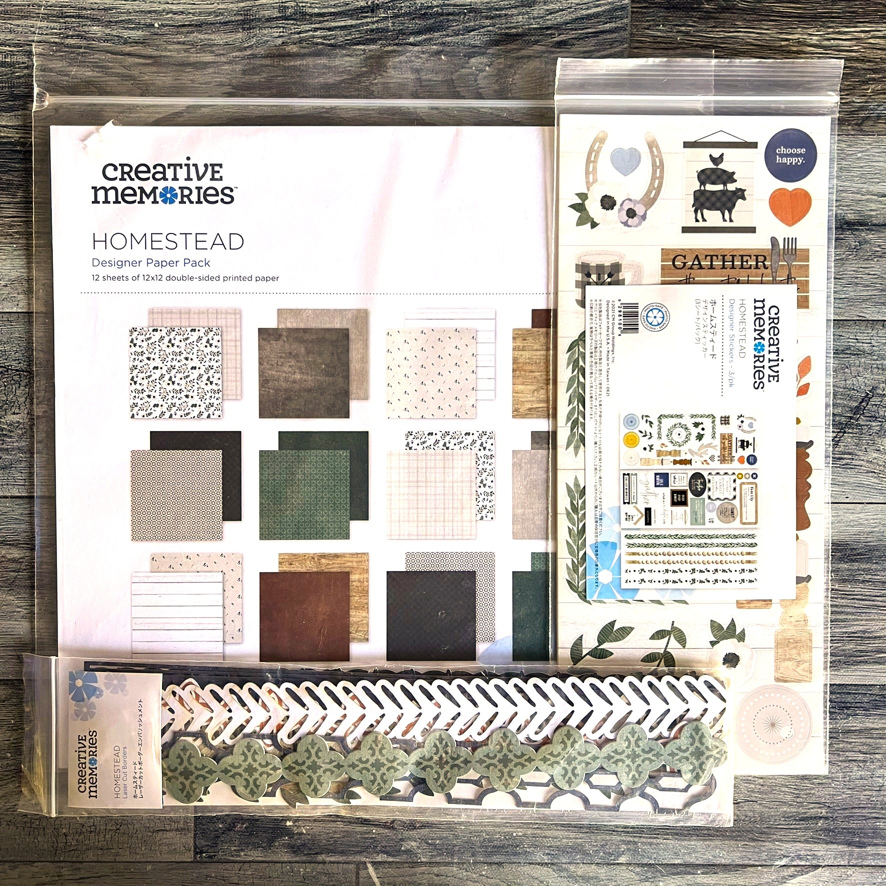 Homestead 3pc Bundle - Tessa Scrapbooks