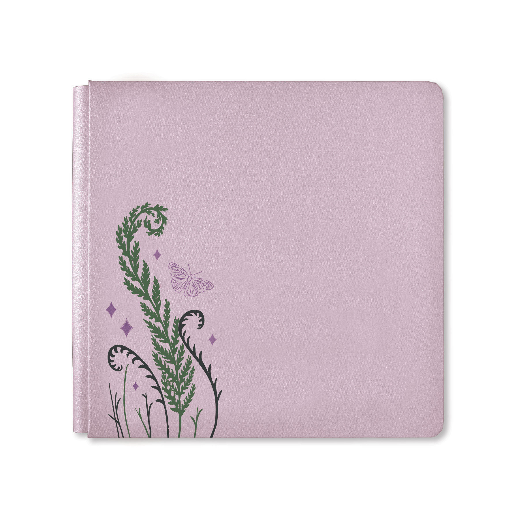 Spring Equinox 12x12 Album Cover - Lilac - Tessa Scrapbooks