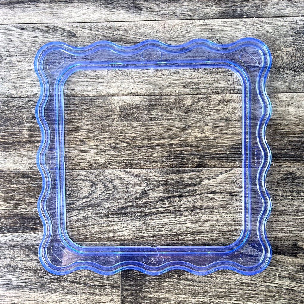 Jumbo Wavy Square Pattern CCS Custom Cutting System Template - USED ...